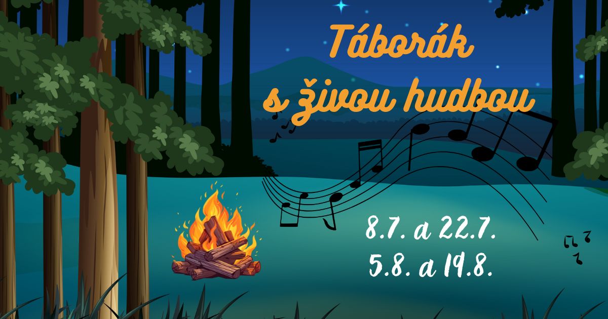 Táborák s živou hudbou - Autokemp Olešná